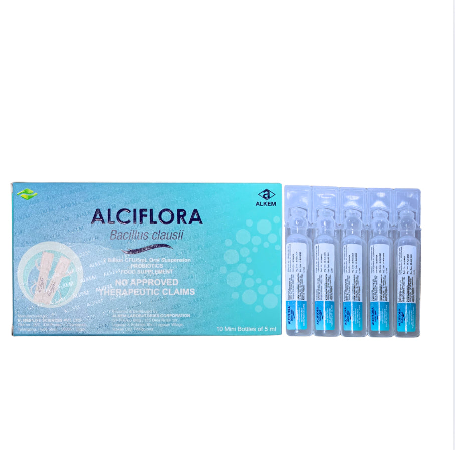 ERCEFLORA Bacillus Clausii 2B 5ml Oral Suspension Carpule – XalMeds