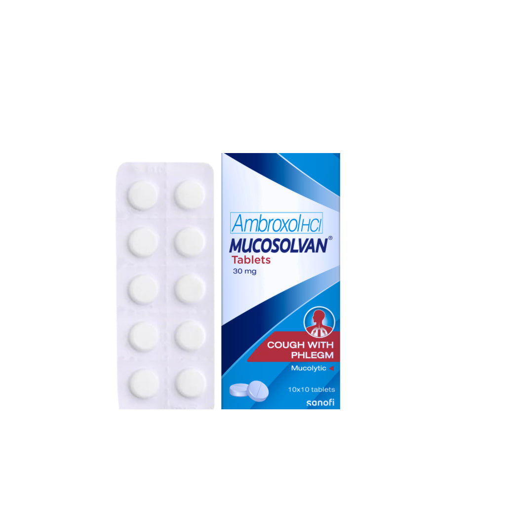 Mucosolvan (Ambroxol)30mg Tablet x 1 – XalMeds