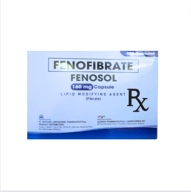 LIPANTHYL SUPRA ( Fenofibrate ) 160mg Tablet x 1 – XalMeds