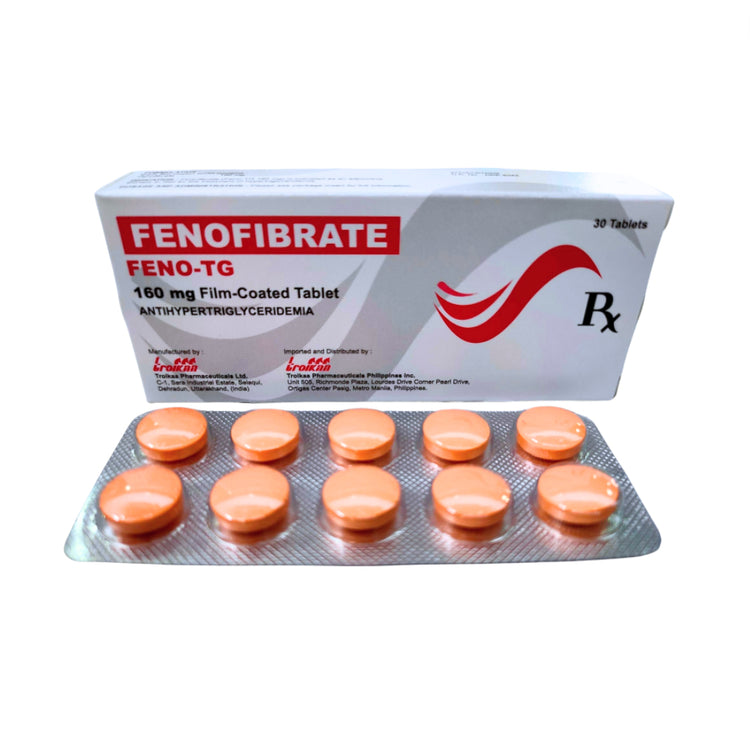 LIPANTHYL SUPRA ( Fenofibrate ) 160mg Tablet x 1 – XalMeds