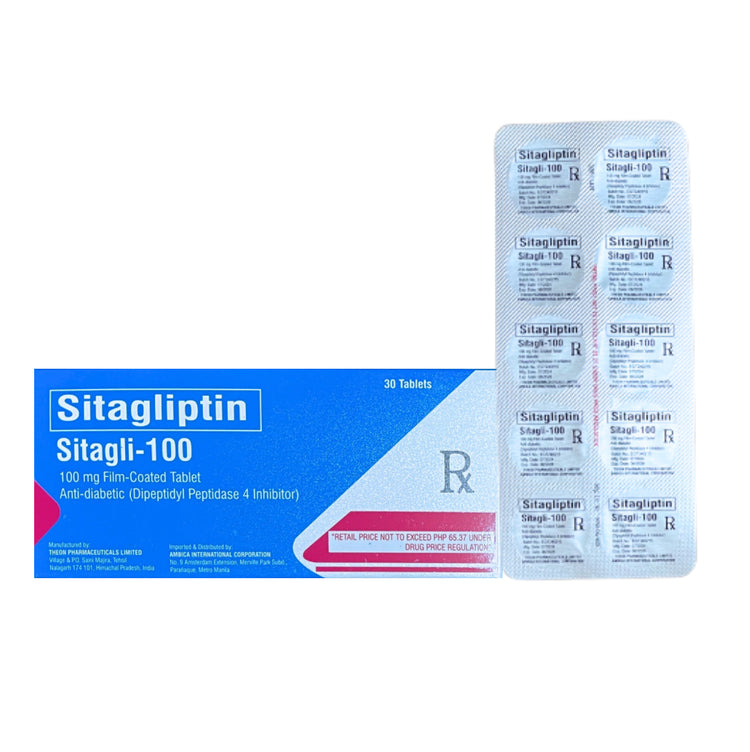Sitagliptin 100mg. Tablet x 1s – XalMeds