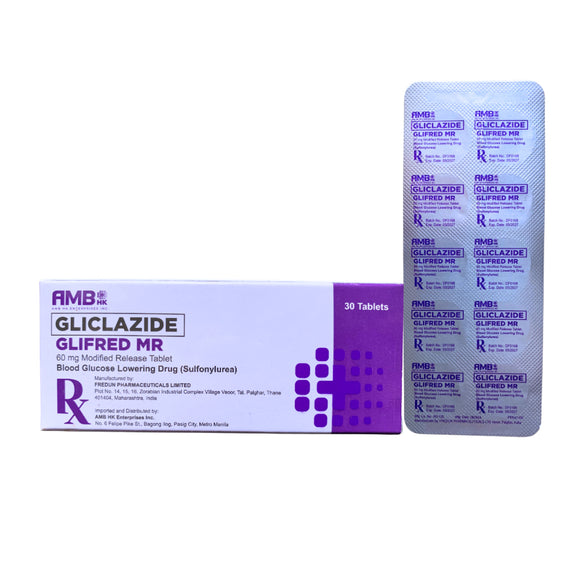 GLUBITOR OD Gliclazide 60mg Tablet x 1 – XalMeds