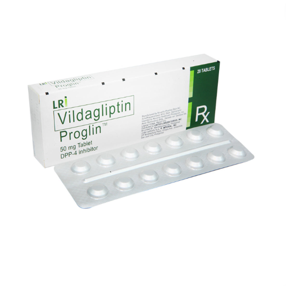 PROGLIN (Vildagliptin) 50mg. Tablet x 1s – XalMeds