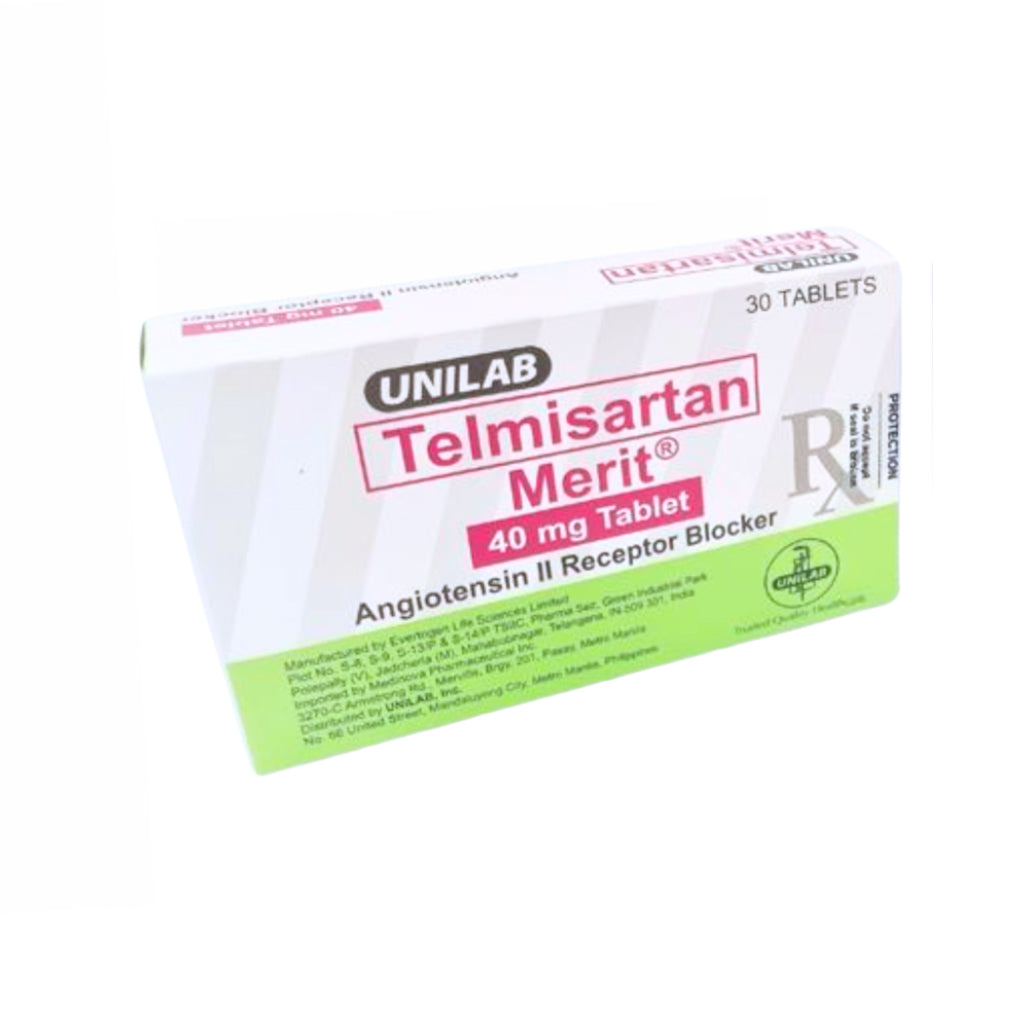 MERIT (Telmisartan) 40mg Tablet x 1 – XalMeds
