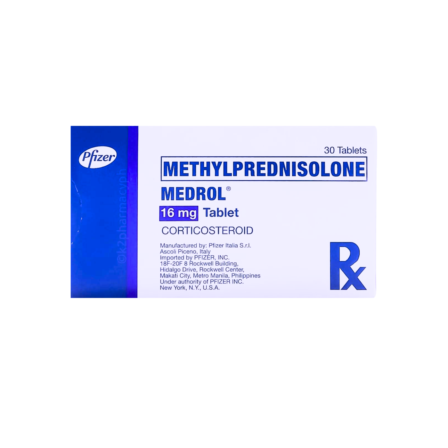 MEDROL Methylprednisolone 16mg Tablet x 1 – XalMeds
