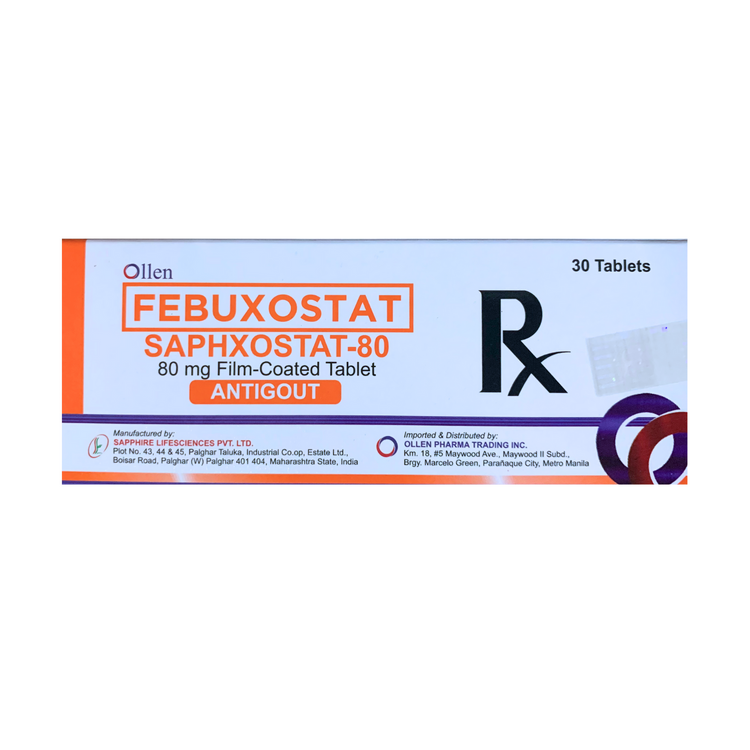 URICA Febuxostat 80mg Tablet x 1 – XalMeds