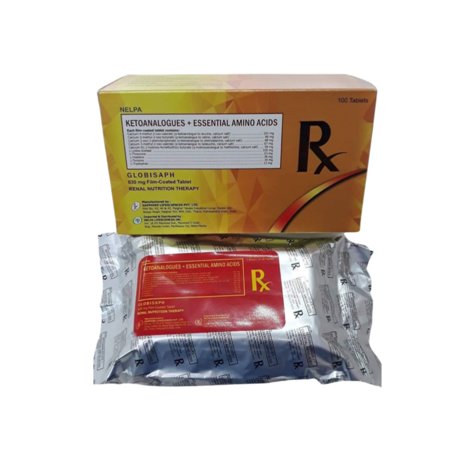 KETOCID Ketoanalogues + Essential Amino Acids Tablet x 1 – XalMeds
