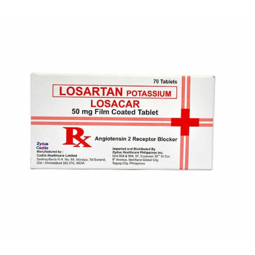 Losacar (Losartan) 50mg Tablet x 1 – XalMeds
