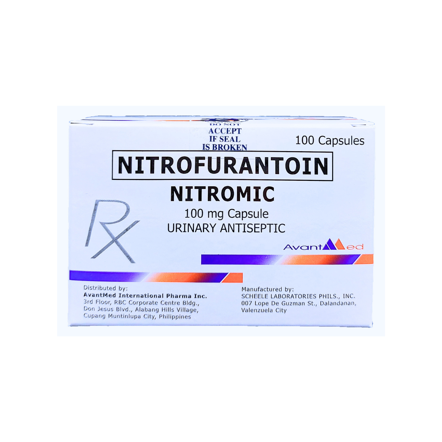 NITROMIC Nitrofurantoin 100mg Capsule x 1 – XalMeds
