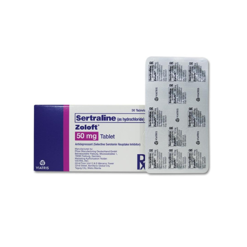 Zoloft (Sertraline) 50mg Tablet x 1 – XalMeds