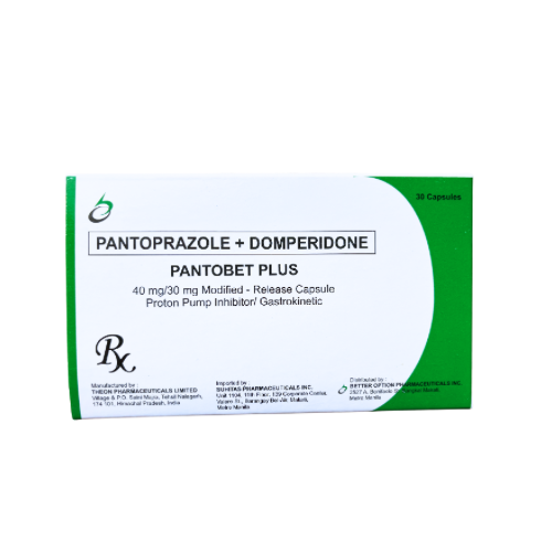 PANTO PLUS Pantoprazole+Domperidone 40mg/30mg Tablet x 1 – XalMeds