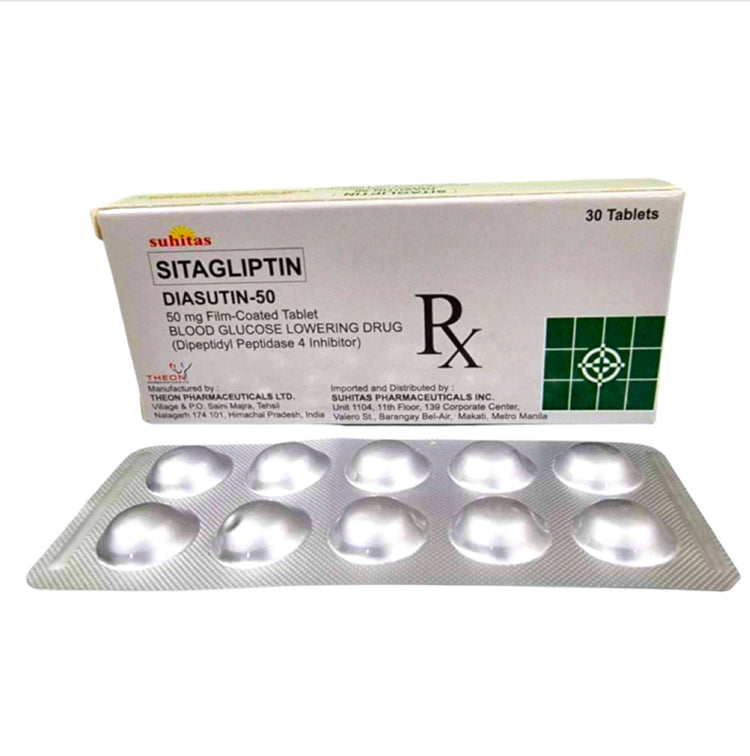 XELEVIA Sitagliptin 50mg. Tablet x 1 – XalMeds
