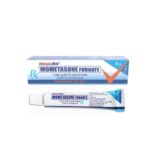 RITEMED Mometasone 1mg./g. (0.1%) Topical Cream 5mg. x 1 Tube – XalMeds