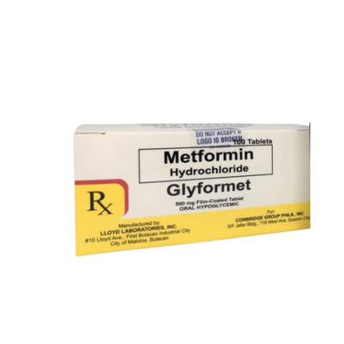 GLYFORMET Metformin 500mg Tablet x 1 – XalMeds