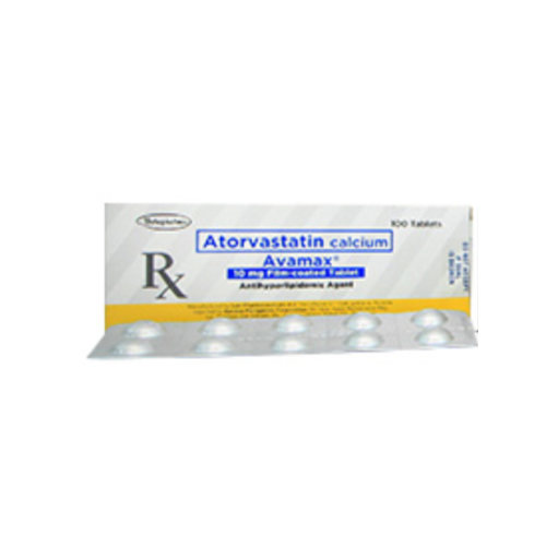 AVAMAX (Atorvastatin) 10mg.Tablet x 1 – XalMeds