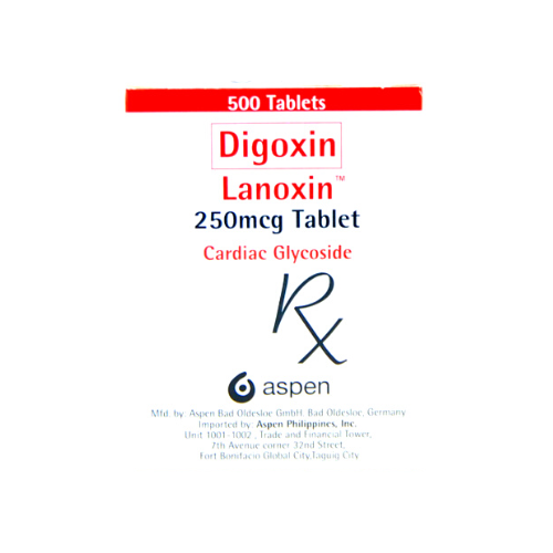 LANOXIN ( Digoxin ) 250mcg Tablet x 1 – XalMeds