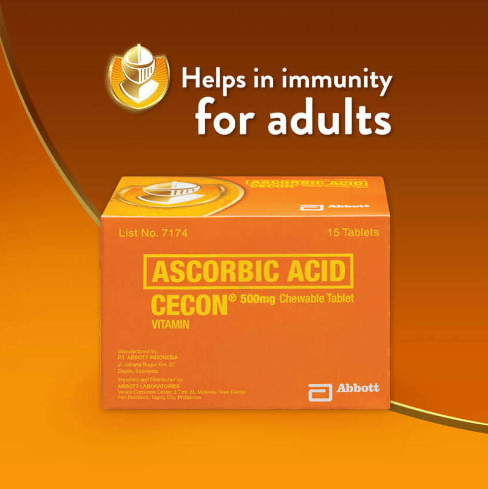 CECON (Ascorbic Acid 500mg. Vitamin C) Tablet x1 – XalMeds