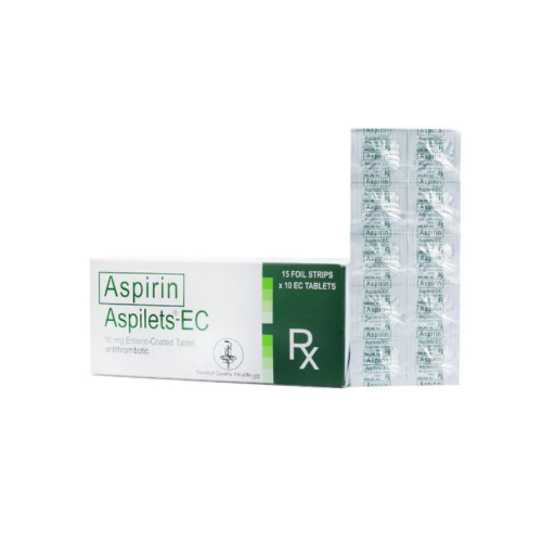 ASPILETS EC Aspirin 80mg Tablet x 1 – XalMeds