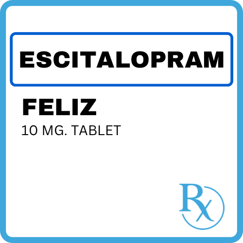 FELIZ Escitalopram 10mg Tablet x 1 – XalMeds