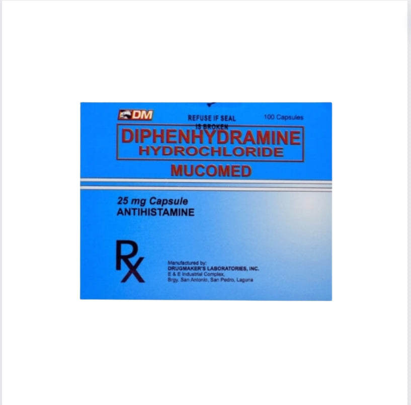 RITEMED Diphenhydramine 25mg Capsule x 1 – XalMeds