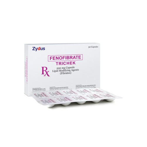 TRICHECK ( Fenofibrate ) 200mg Capsule x 1 – XalMeds