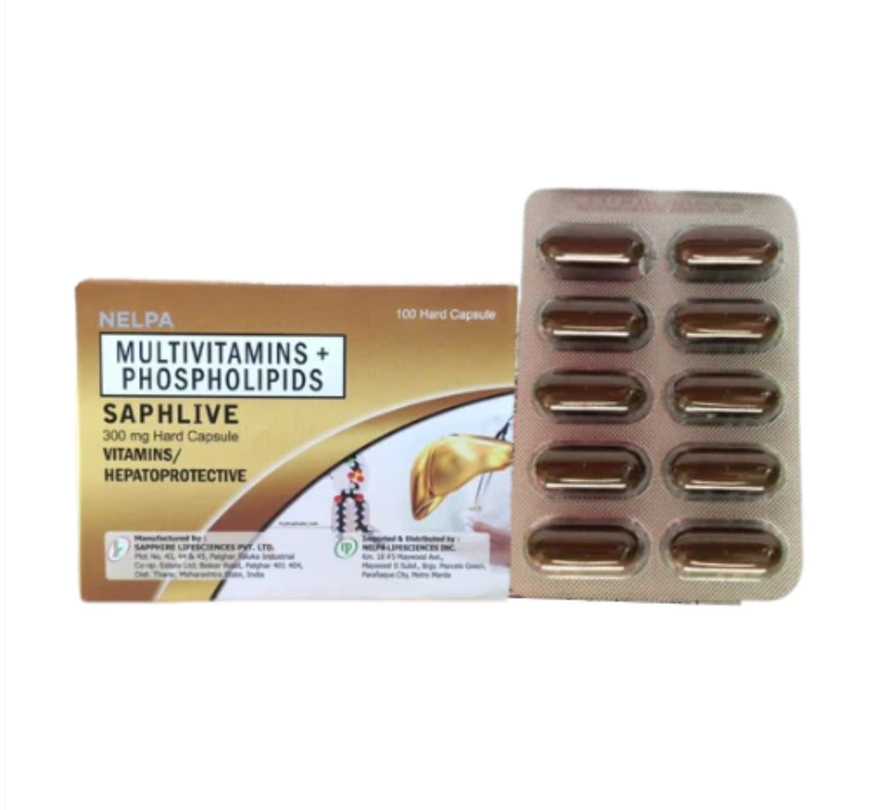 ESSENTIALE FORTE (Phospholipids + Vitamins B Complex) Sotgel Capsule x ...