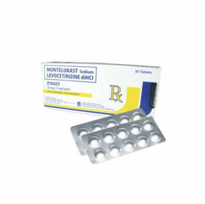 ZYKAST (Levocetirizine + Montelukast) 5mg./10mg.Tablet x 1 – XalMeds