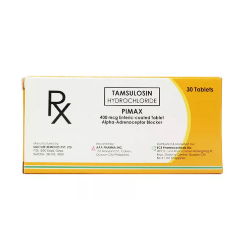 PIMAX (Tamsulosin) 400mcg Tablet x 1 – XalMeds
