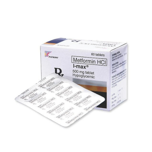 I-MAX Metformin 500mg Tablet x 1 – XalMeds