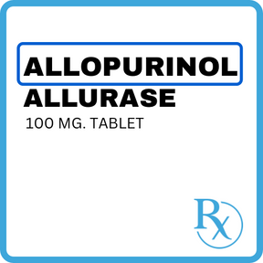ALLURASE (Allopurinol) 100mg Tablet x 1 – XalMeds