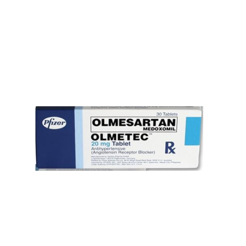 OLMETEC Olmesartan 20mg Tablet x 1 – XalMeds