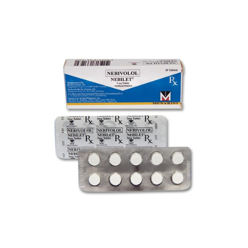 NEBILET ( Nebivolol ) 5mg Tablet x 1s – XalMeds