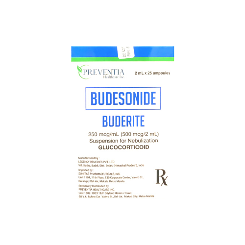 BUDERITE Budesonide 250mcg Nebule x 1 – XalMeds