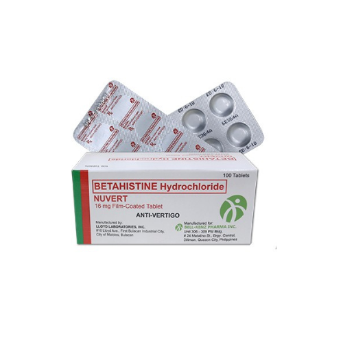 NUVERT Betahistine 16mg Tablet x 1 – XalMeds