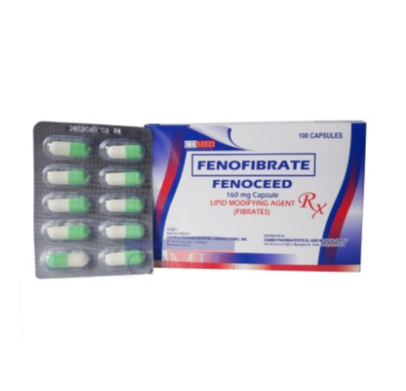 LIPIDUCE ( Fenofibrate ) 160mg Capsule x 1 – XalMeds