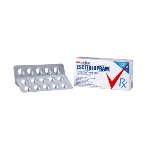 RITEMED Escitalopram 10mg Tablet x 1 – XalMeds