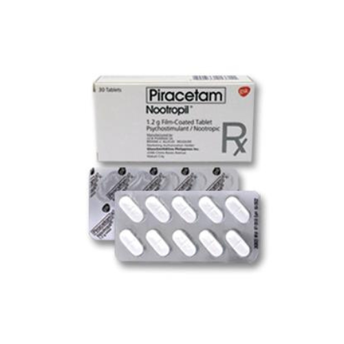NOOTROPIL Piracetam 1,200mg (1.2g) Tablet x 1 – XalMeds