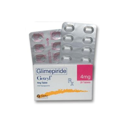 GETRYL Glimeperide 4mg Tablet x 1 – XalMeds