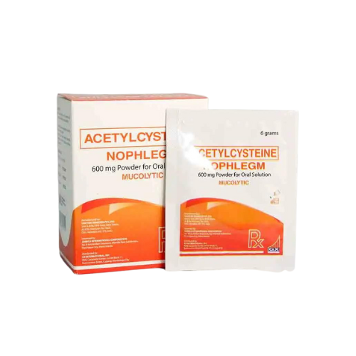 NOPHLEGM ( Acetylcysteine ) 600mg Sachet (6g) x 1 – XalMeds