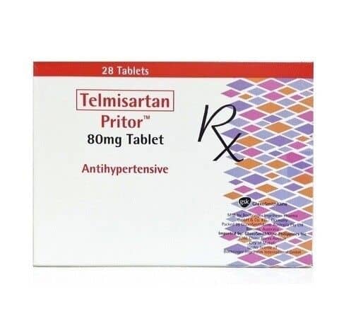 Pritor (Telmisartan) 80mg Tablet x 1 – XalMeds