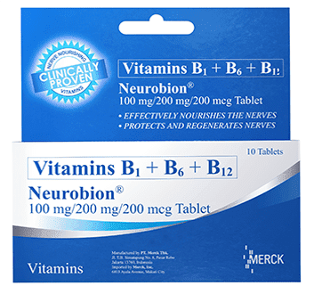 Neurobion (B1+B6+B12) 100mg/200mg/200mcg Tablet – XalMeds